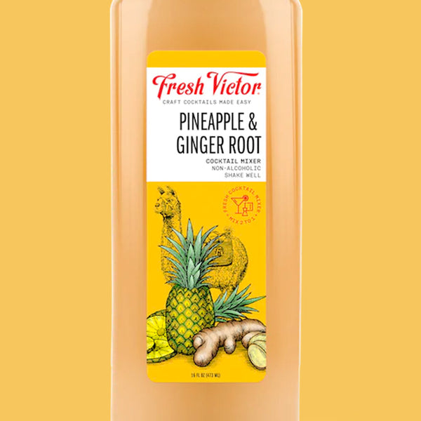 Pineapple & Ginger Root - 16 oz Single Bottle - Fresh Victor
